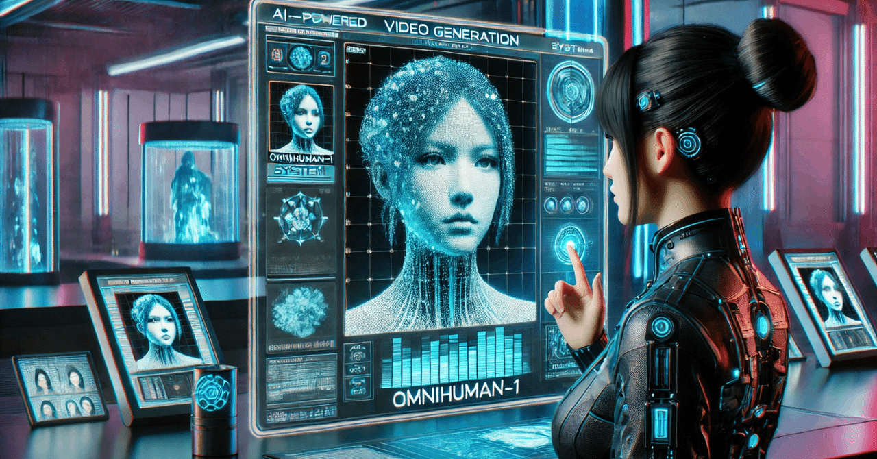 OmniHuman-1：1枚の写真からリアルな動画を生成するAI技術｜MASAKING