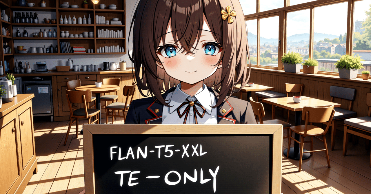 【Flux.1】Flan-T5xxl_TE-only の FP32、FP16、GGUF 形式 を公開！｜きまま / Easygoing