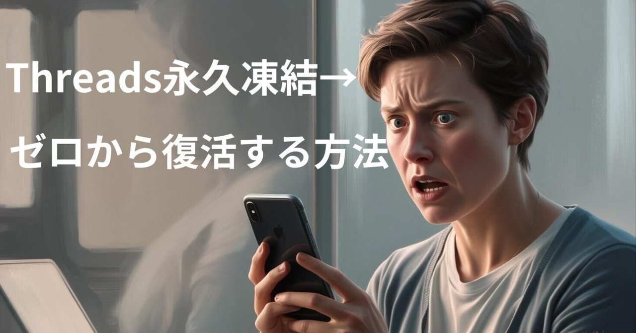 🚨 Threads全BAN事件：「あなたが孤独にならないために」 🚨｜ちこる🎈AI×Threads×note