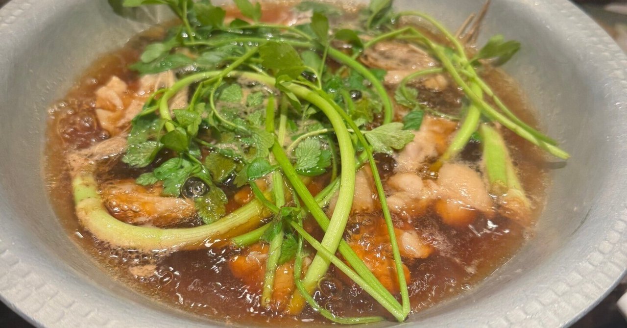 冬の終わりに「せり」を食べる｜たっくん@Team YSH (山と酒そして走る)