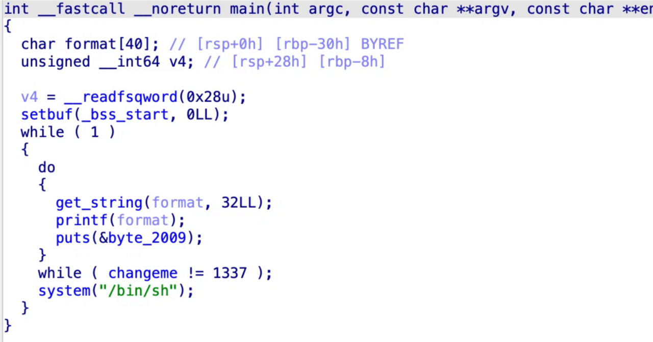 64bit Format String Bug｜realdonghyeon