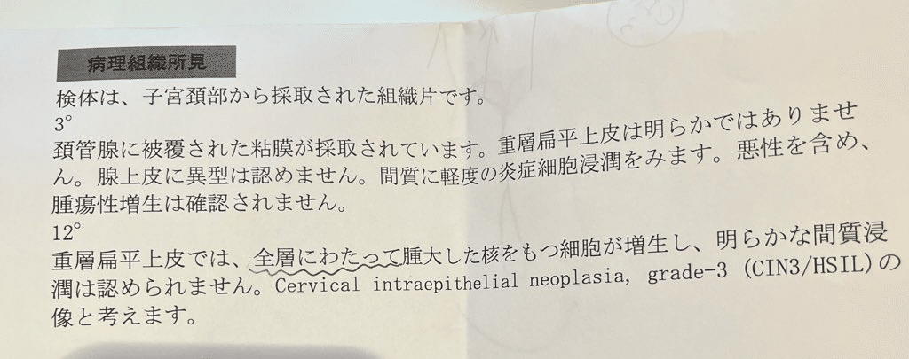 子宮頸がん高度異形成で円錐切除術を受けたお話(経緯〜入院後6日目)｜sleepy_peki