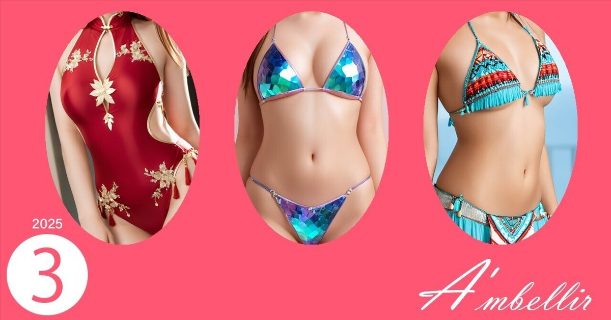 AIによるAIのための下着／水着ブランド「A'mbellir」 【2025年3月号】｜Kei Aono