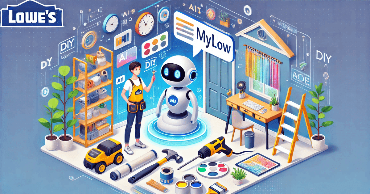 「DIYの悩み、AIが解決!? Lowe’sが放つ“Mylow”でホームセンター革命」｜AIイノベーターLab｜最新ニュース＆活用術