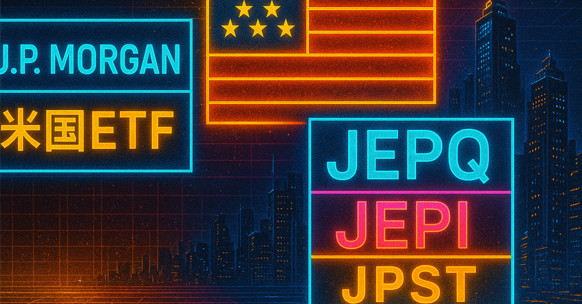 トータルリターン+56.28%！？高配当で有名なJ.P.モルガンの米国ETF：JEPQ、JEPI、JPSTの徹底分析｜カズキ_JEPIとJEPQに人生預けた人＠高配当ETF研究室