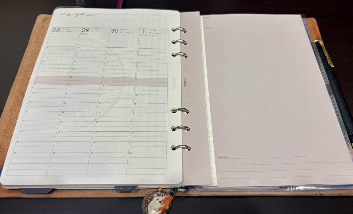 「PLOTTER A5手帳の構成を徹底解説｜仕事が整うリフィルと使い方｜b.s.collect by Tsune