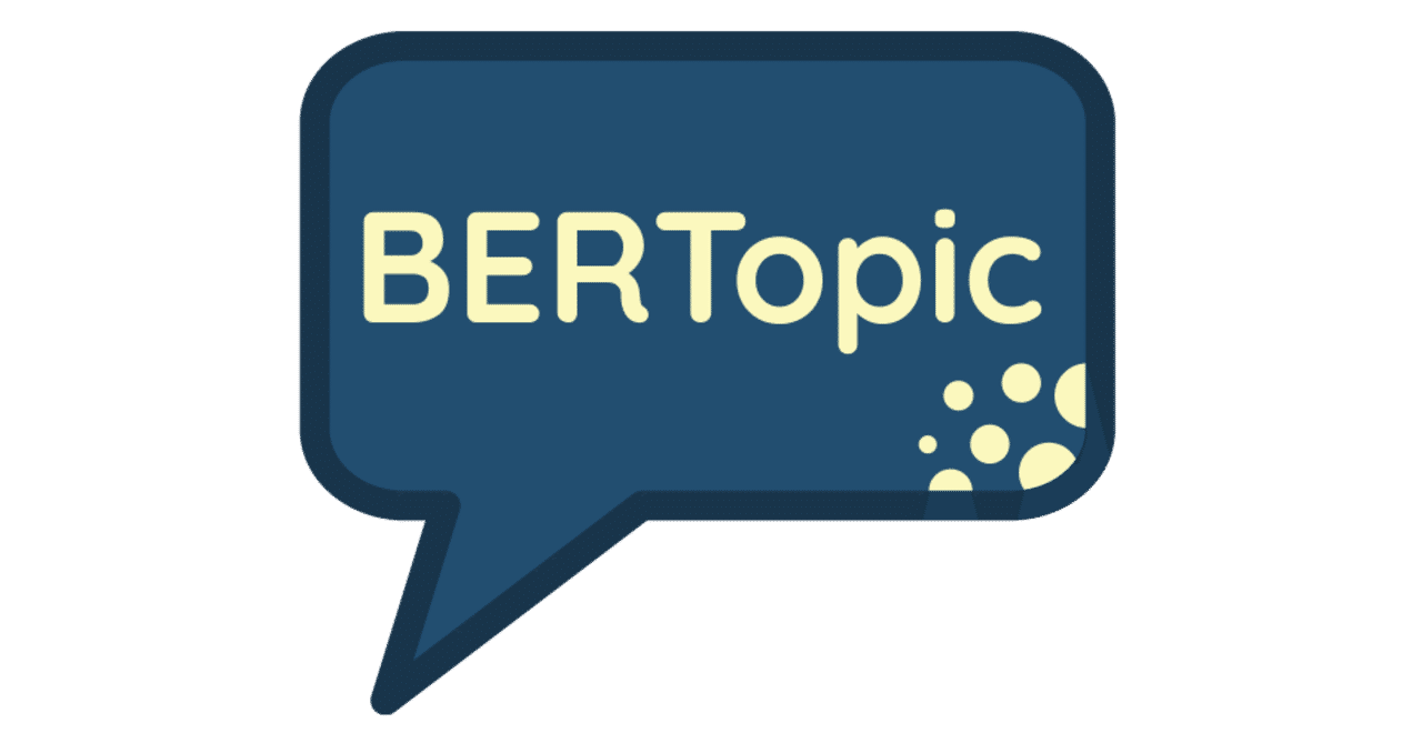 BERTopicを使ったトピック分類：初学者向けのチュートリアル｜ちしま