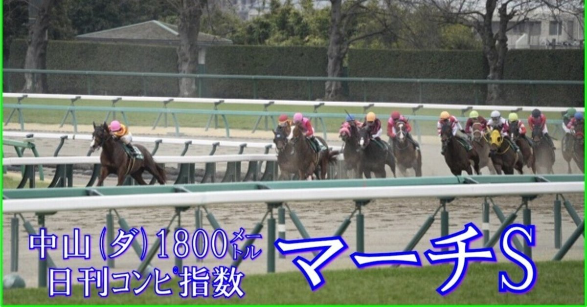 【2025 マーチs（g3）】日刊馬番コンピ指数分析予想篇｜haya