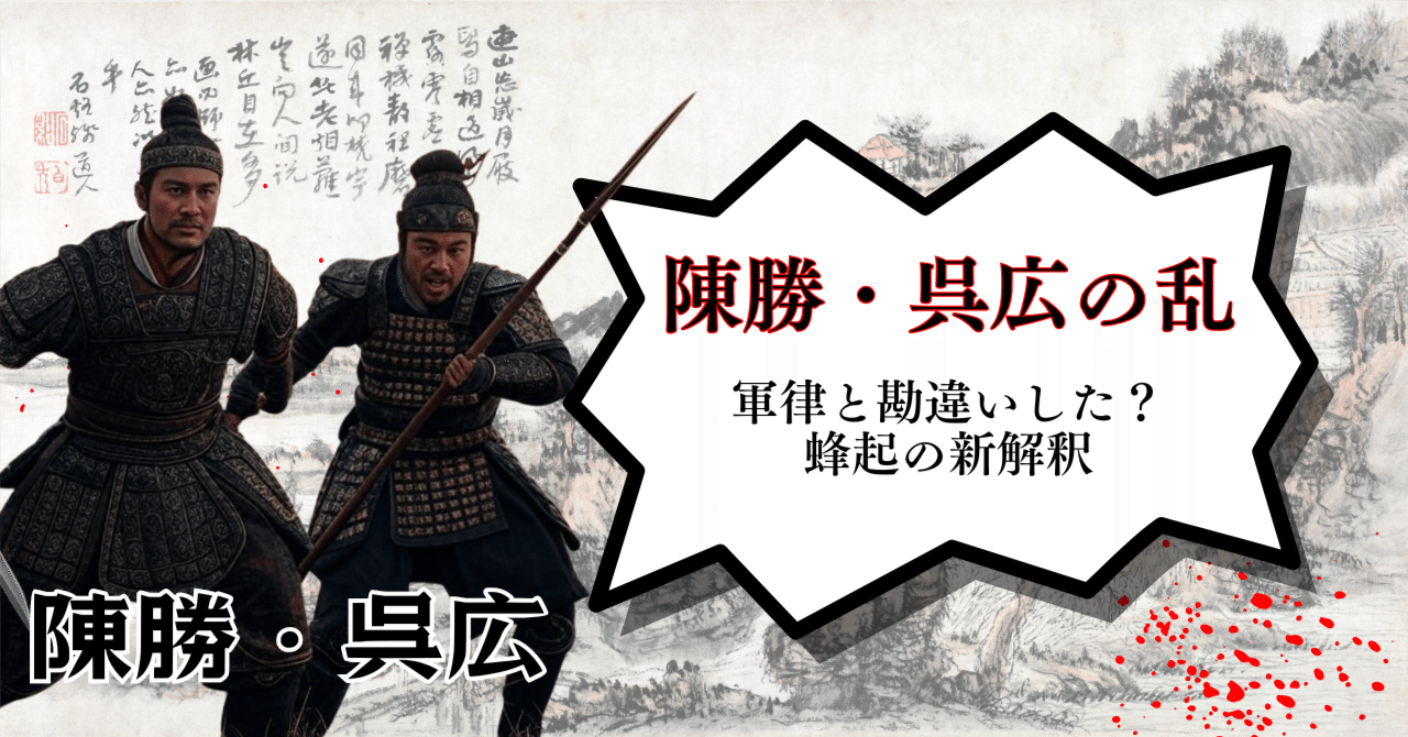 新解釈｜陳勝・呉広の乱｜ZUUMA｜新解釈キングダム・中国古代史妄想局