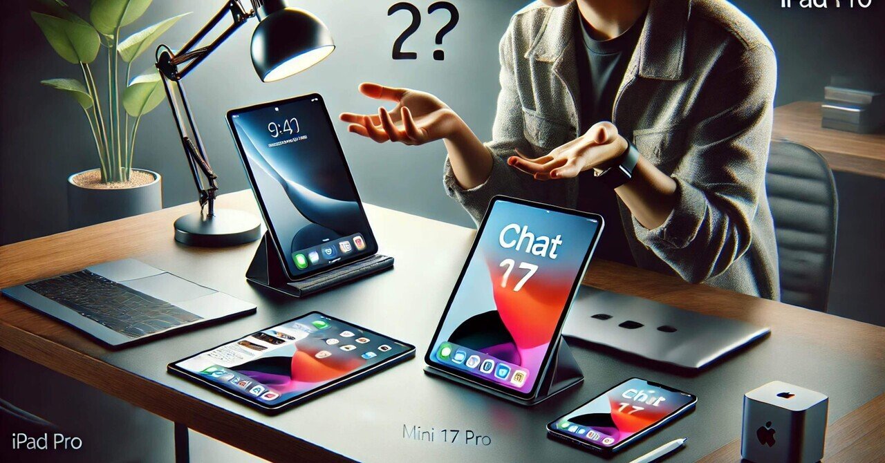 迷いのiPad mini A17 Pro──決断を阻むChatGPTの冷静な一言｜SENNEKO@マイクラウド