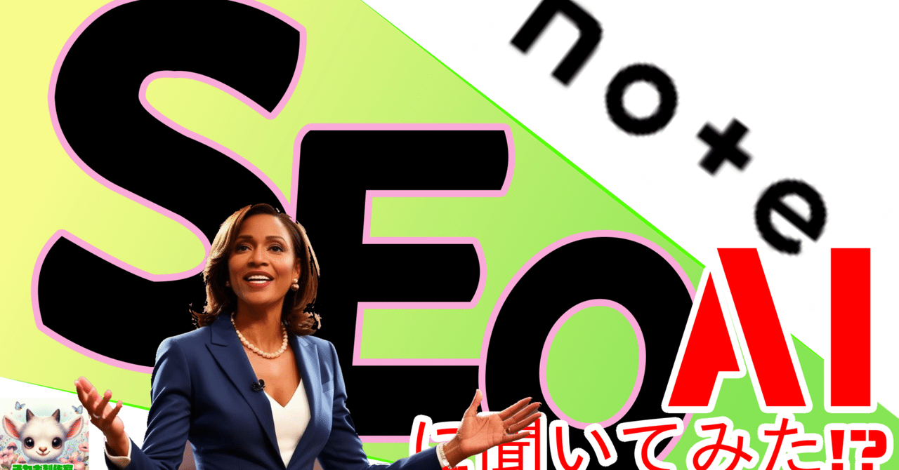 noteのSEO対策についてAIに聞いてみた！？｜子ヤギ制作室