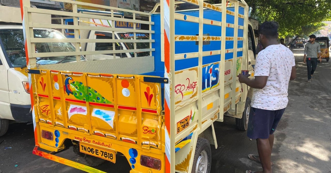 インドの路上で チェンナイ1｜Tosh Hash