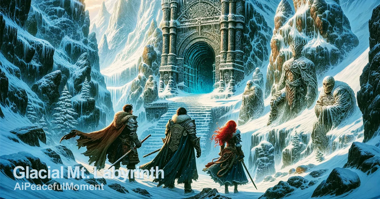 【氷河山の迷宮 Glacial Mt. Labyrinth】を公開しました - 冒険者BGM｜Shiki