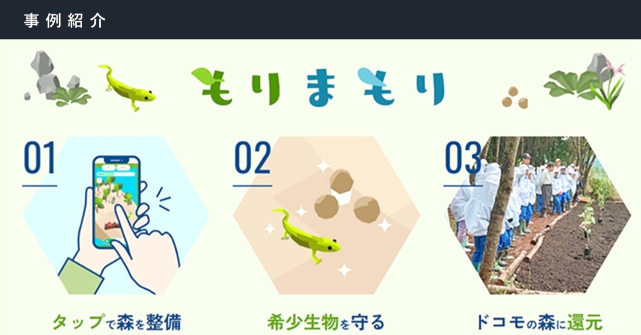 ドコモの森を活用した生物多様性保全ゲーム「もりまもり」×scramberry WALLETで希少生物のNFTをゲット！｜株式会社NTT Digital