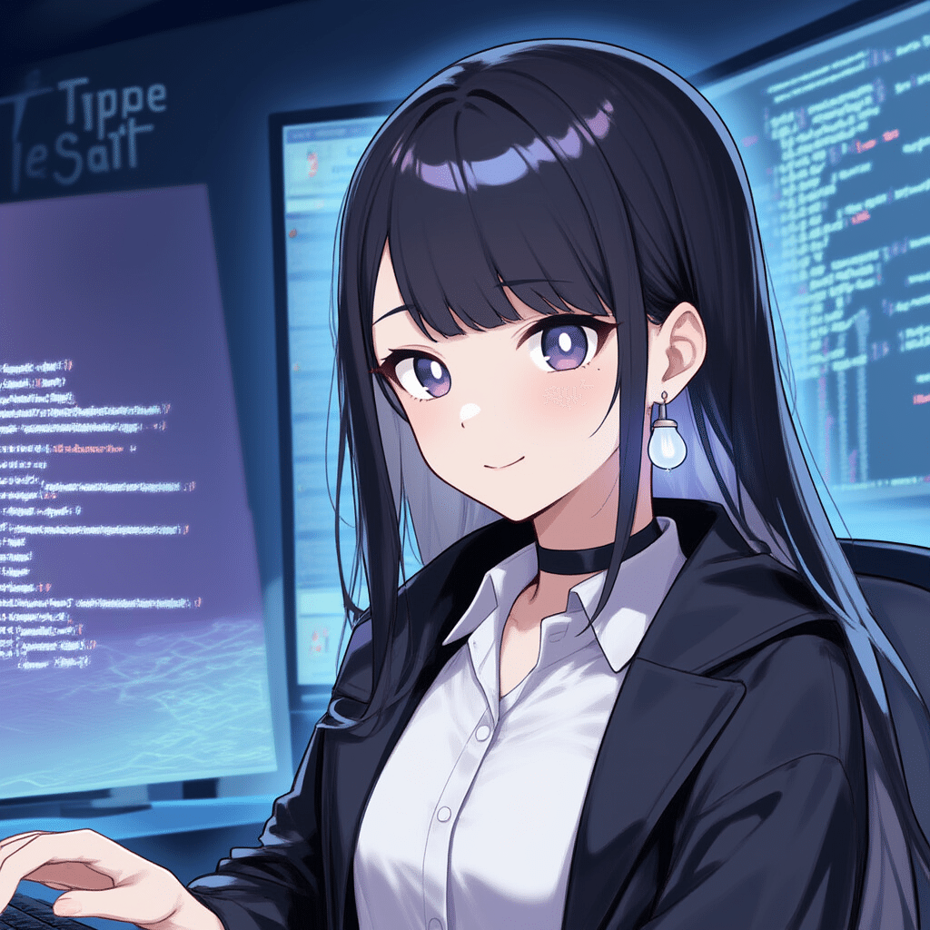 「TypeScript」とは？～JavaScriptが進化！型で守るコードの世界💪～💡｜イマシルちゃん💡今知るAI用語集 フォロバ100%🙏