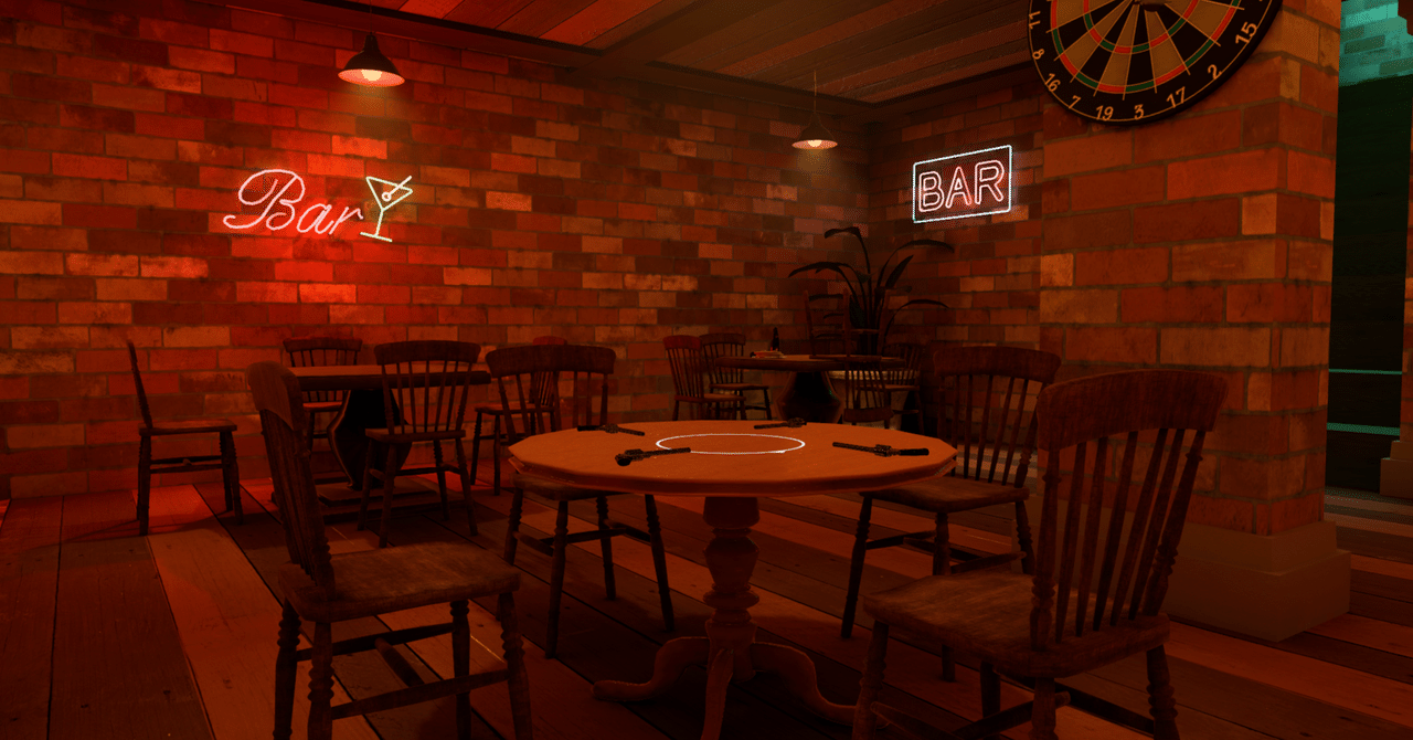 VRchat おすすめのワールド VRC Bluff Bar - 心理戦が熱いカードゲーム｜nano