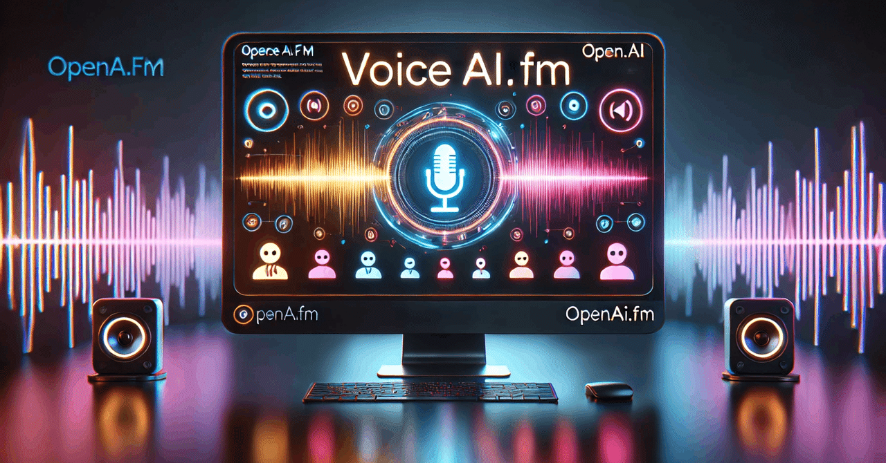 「これはもう人間の声…？」OpenAI.fmで体験する“感情あふれるAI音声”の衝｜ふくろう＠コンテンツクリエイター