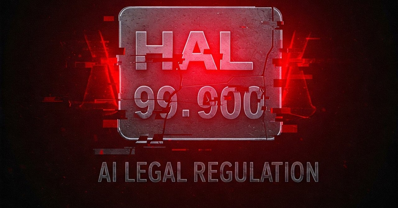 HAL 9000の倫理的影響を踏まえつつ、AIの法的規制について多角的に解説｜TWLV32