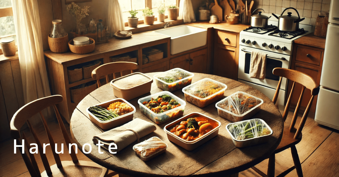 作り置き備蓄という選択｜Haru note｜60代主婦の生き方