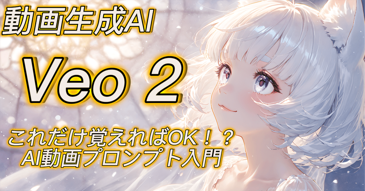 Veo2初心者活用ガイド：副業・ブランディングに使える動画プロンプトの基礎｜Ando Lyo AI🏵️アートとAI活用術