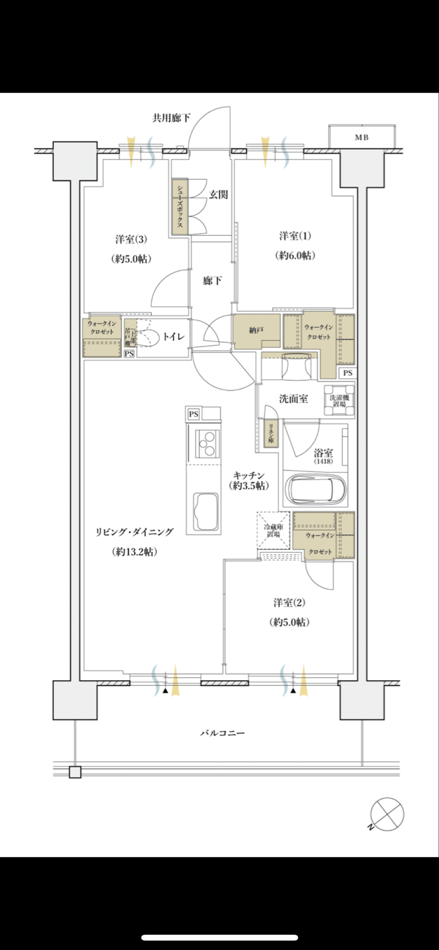 70㎡台3LDKの比較｜hasek