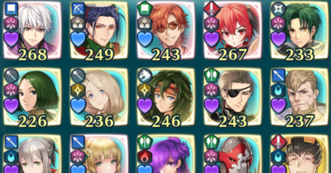 10凸したキャラで振り返るFEH遍歴｜俺田マコト