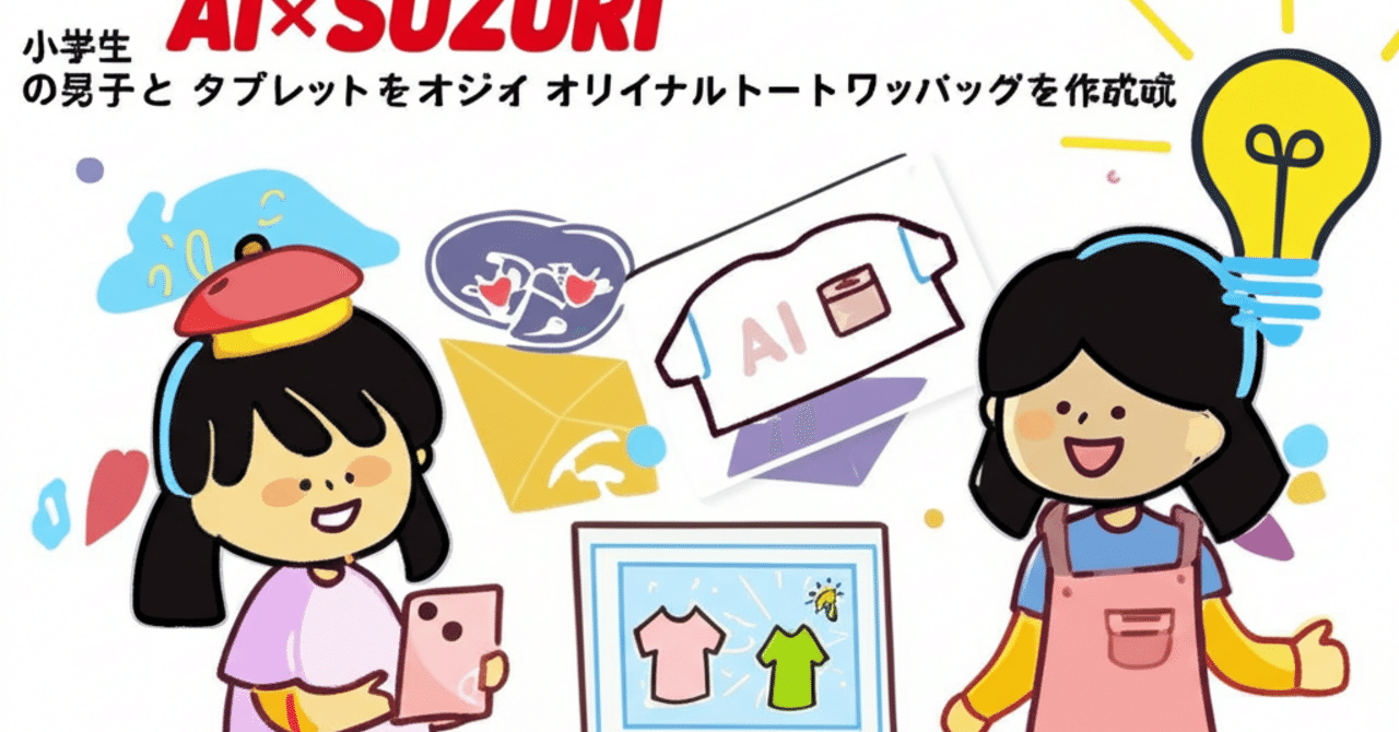 【保存版】小学生でも始められるAI×SUZURIで稼ぐ7つの方法｜ふさ