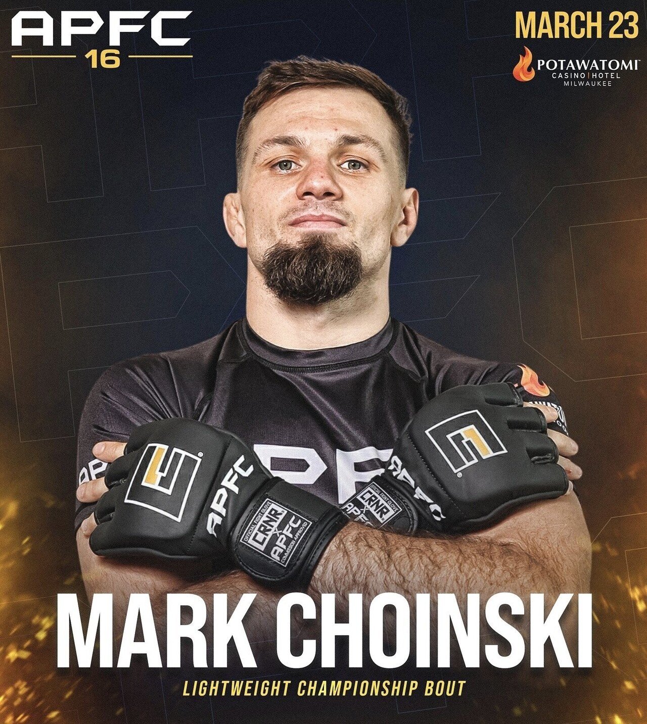 私的注目MMAファイター マーク・チャインスキー (Mark Choinski) 29歳/8-0 APFCライト級👑 ・直近試合 3 ...