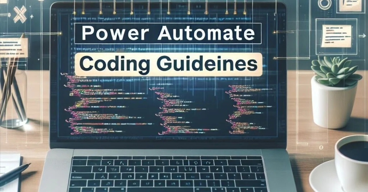 【MS ドキュメント概要】Power Automate coding guidelines｜Shinichi Kawara