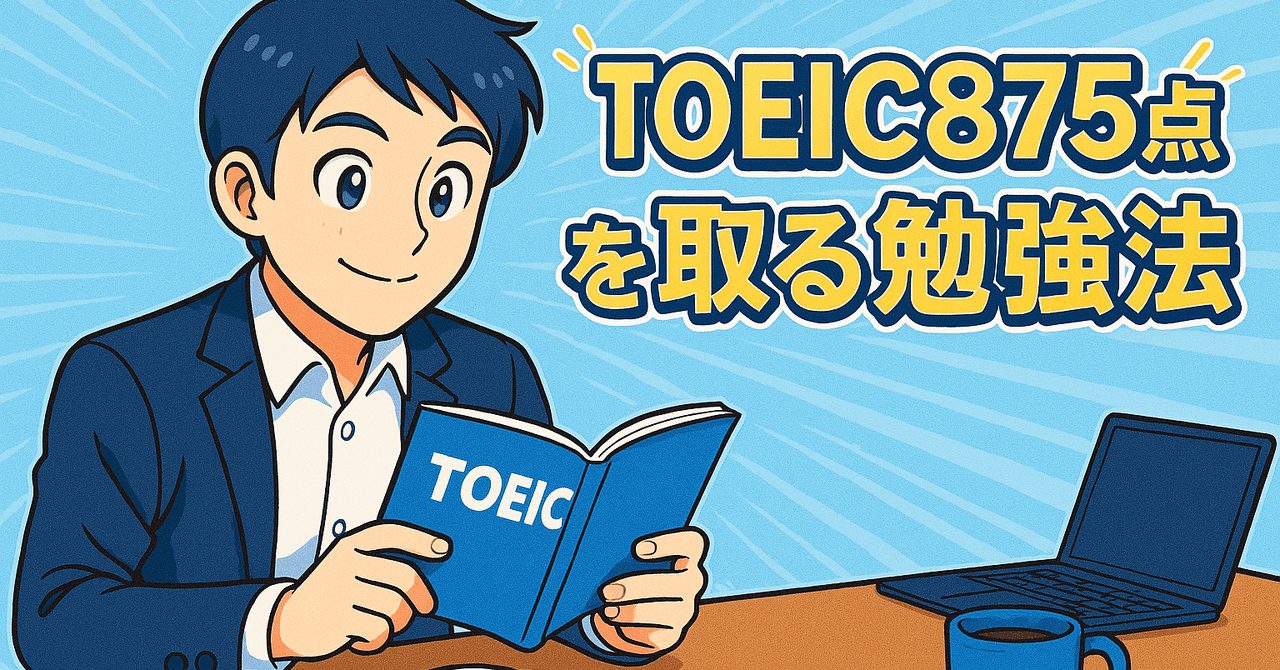 【TOEIC初心者が875点！】関正生先生の参考書で目指す5ステップ学習法｜高橋系
