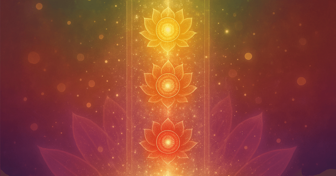 静かに回る、内なる花 ― チャクラという存在―｜suemi.kotonoha
