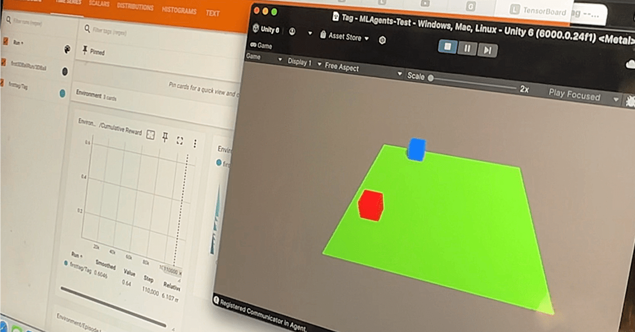 Unity ML-Agentsを使ってみる｜Web800
