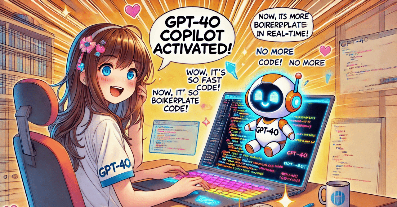 🤖💡ついに登場！爆速＆高精度な「GPT-4o Copilot」でコード補完が進化🔥💻 - 日刊：おれさまラボ（2025/03/29）｜おれさまラボ的詩集