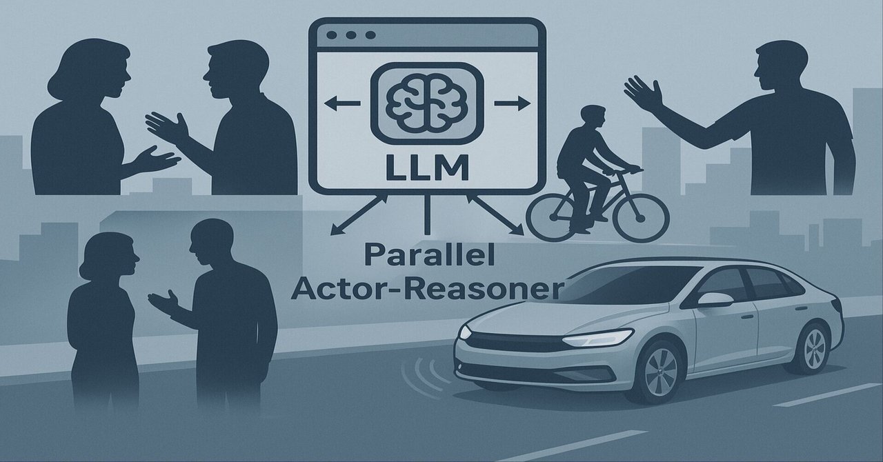 【論文要約:自動運転関連】Interact, Instruct to Improve: A LLM-Driven Parallel Actor-Reasoner Framework for ...