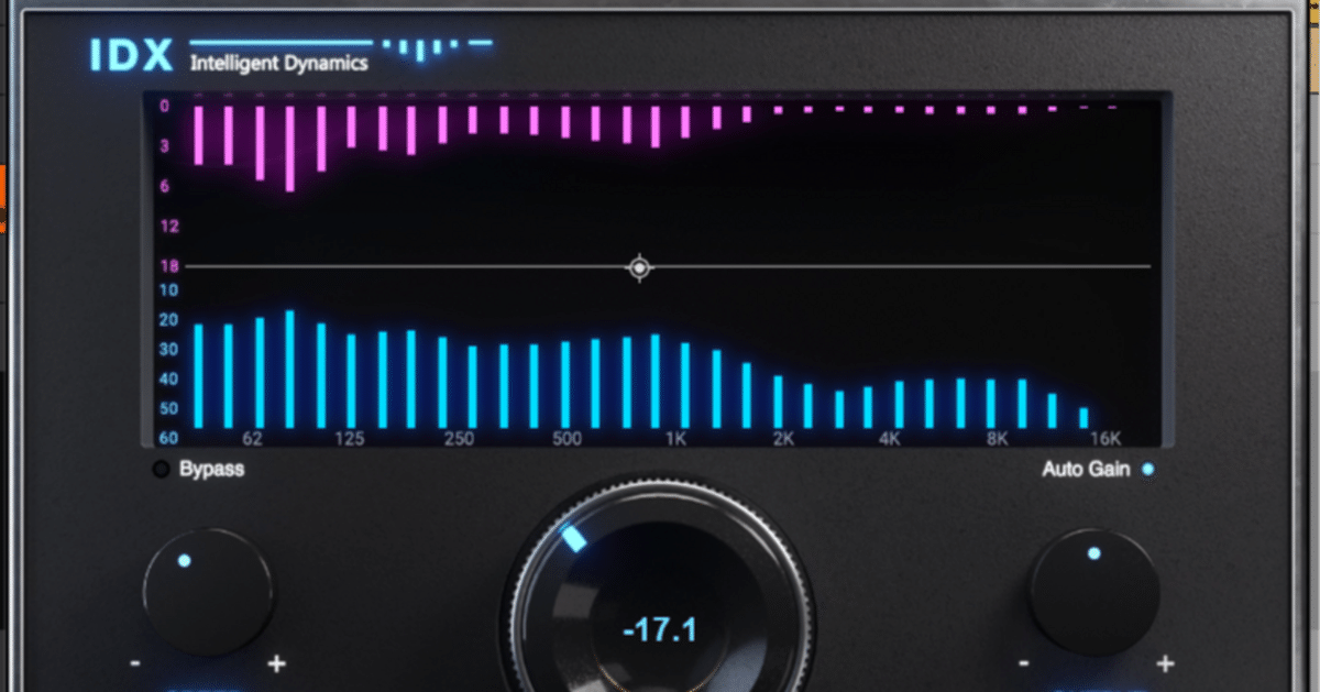 スマートエネルギーでスマートなコンプ【Waves IDX Intelligent Dynamics】｜レーシー@曲を作る航海士&Vtuber