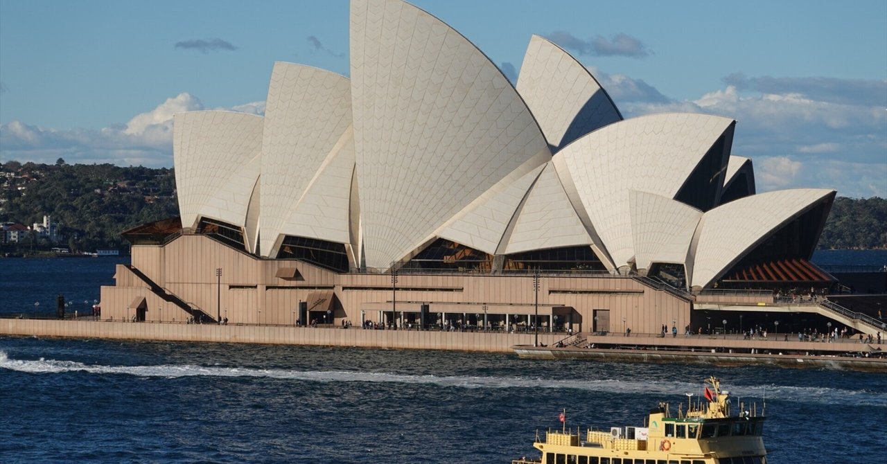 【シドニー D2-3】 お絵描きをダイレクトに実装することはできない（オペラ・ハウス）｜Yusuke（40代サバティカル旅行記）