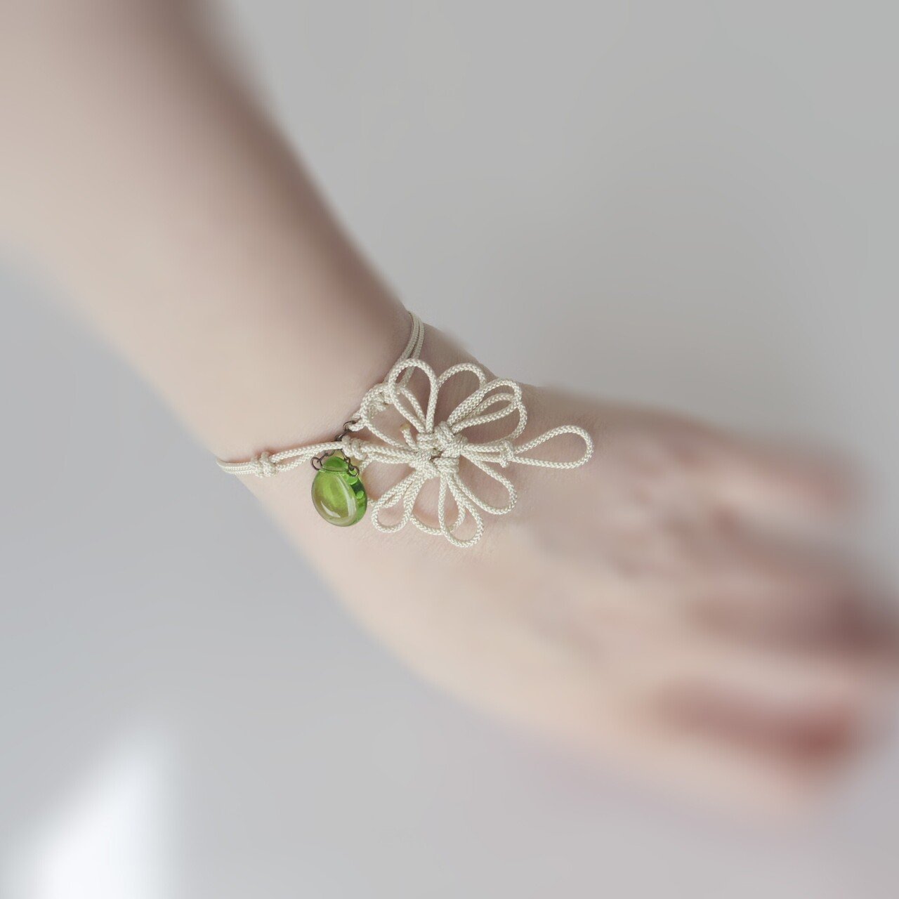 【復活販売/ 2025.3.31.】 ブレスレット「ヒカリ、甘イ。」 | nuta design https://nutadesign ...