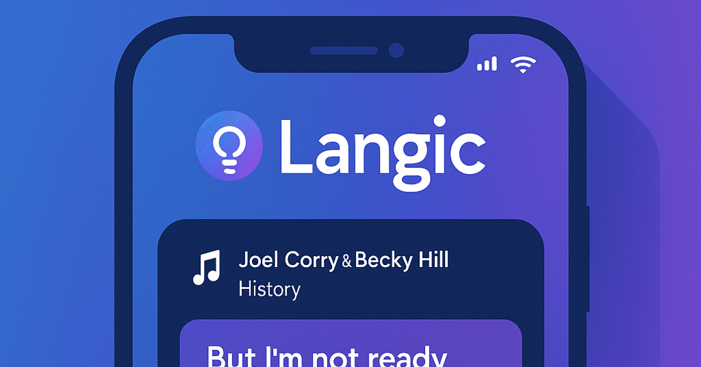 Langic AI - Language × Music｜note