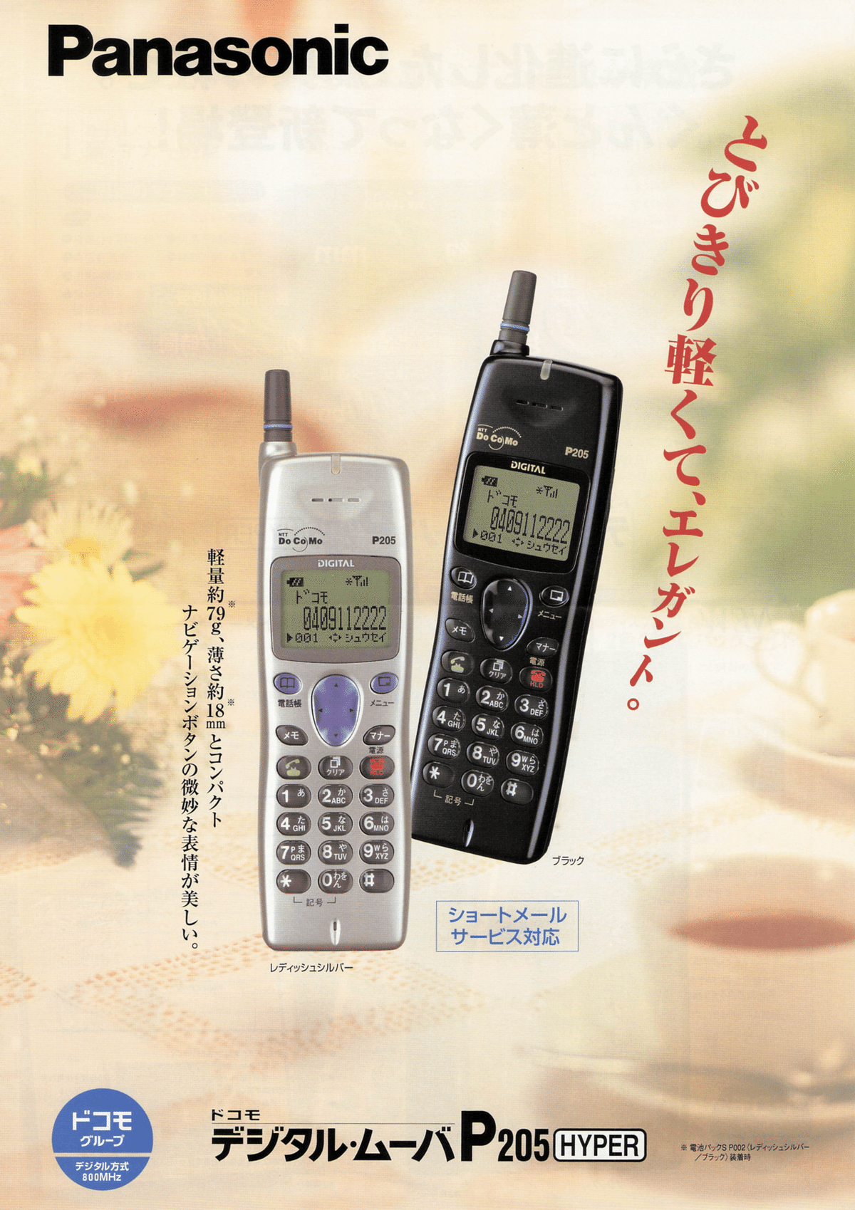 ムーバP クロニカル カタログ等｜docomo