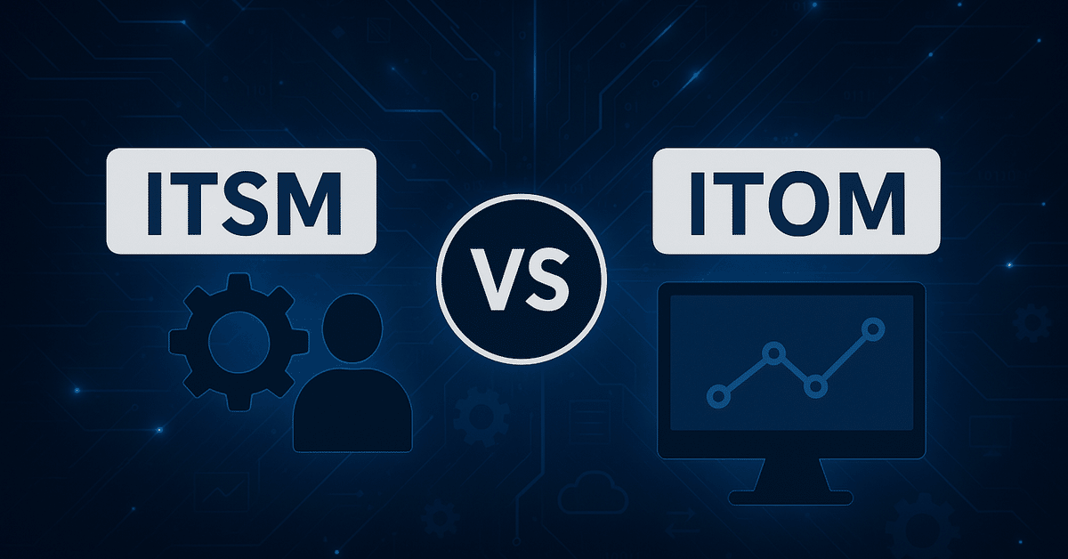 ITSMとITOMの違いとは？判断軸・導入背景・ServiceNow活用法をやさしく解説｜TamuStudio