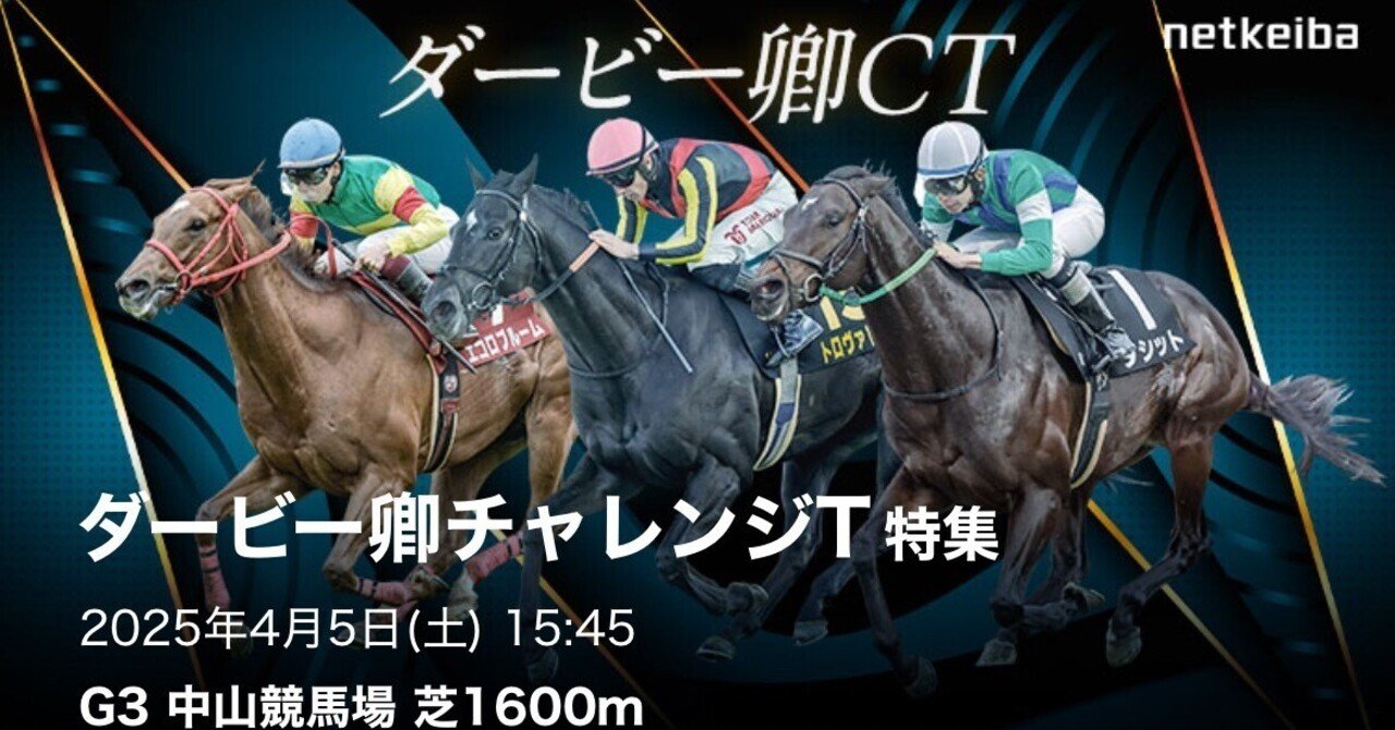 【穴狙い】4/5 イチオシレース 中山11R ダービー卿CT(GⅢ)🐎先週イチオシレースは4戦2勝🔥 日経賞 穴 で11340円的中🎯 高松宮記念 サトノレーヴ🥇14600円的中🎯 ｜もんちゃん競馬