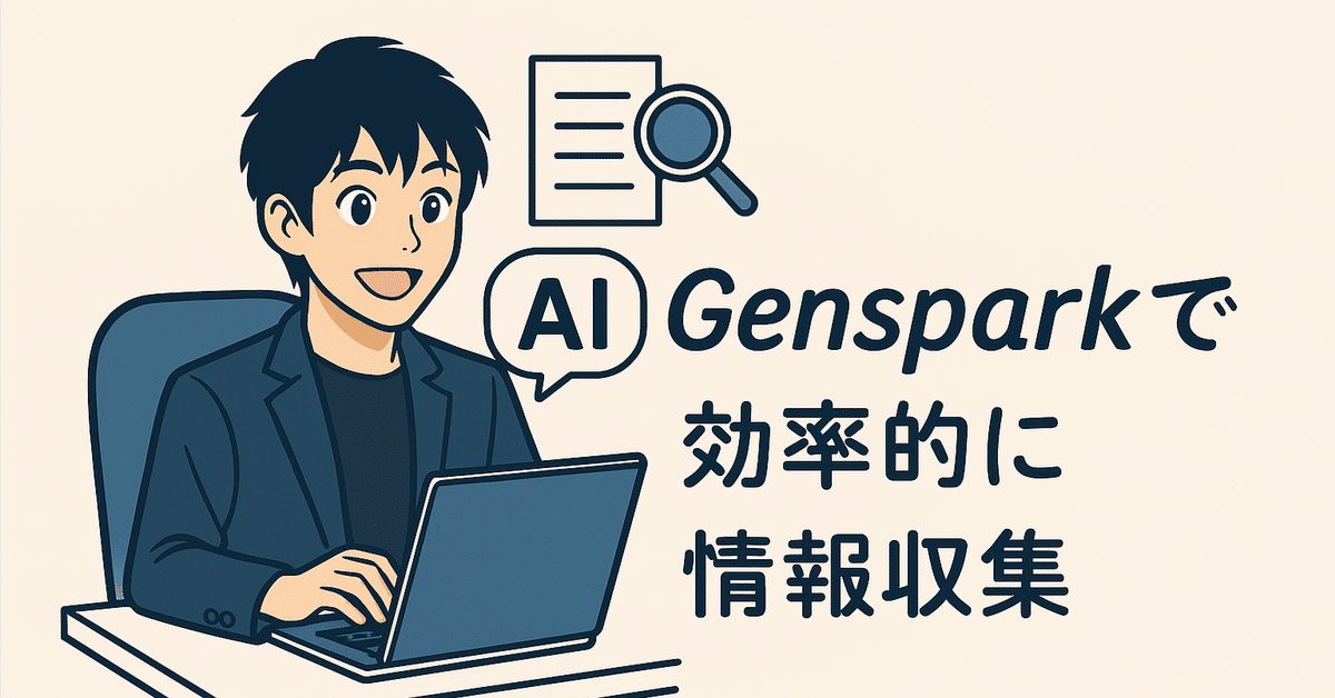 商談の成功率を高める！Gensparkを活用した事前準備の効率化 【Initial Engine AI 公開ニュースレター Vol.1】｜株式会社 Initial Engine