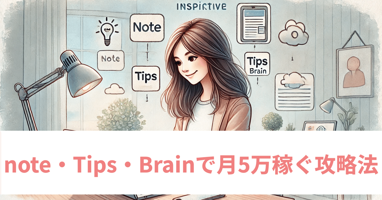 【2025年最新版】note・Tips・Brainって何が違う？迷わず月5万稼げる選び方教えます｜働くライター