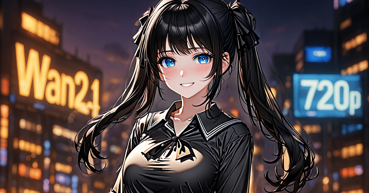 Wan2.1のI2V/720pをComfyUIで動かしてみた（fp16/fp8_E4M3FN）｜混合順