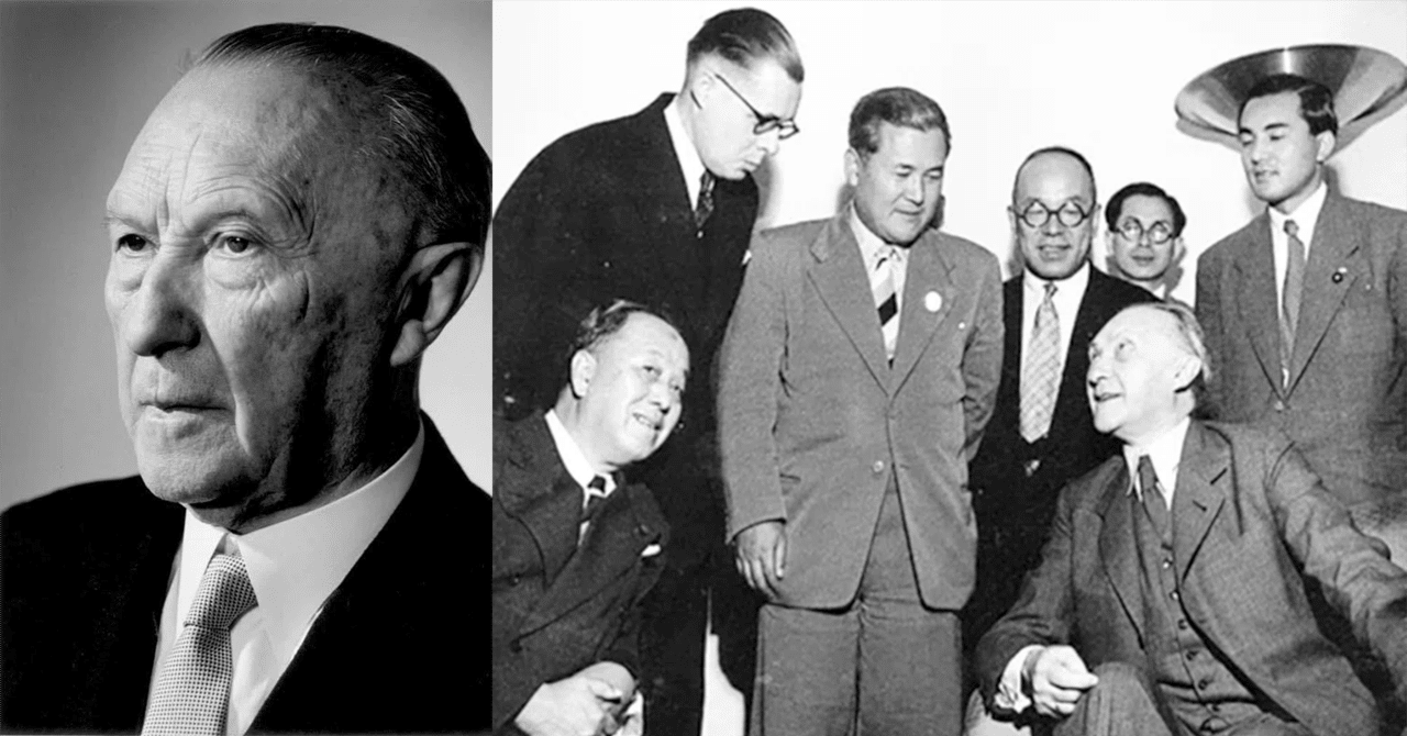 戦後のドイツ首相コンラート・アデナウアーとルクセンブルク協定｜Mr.x~666