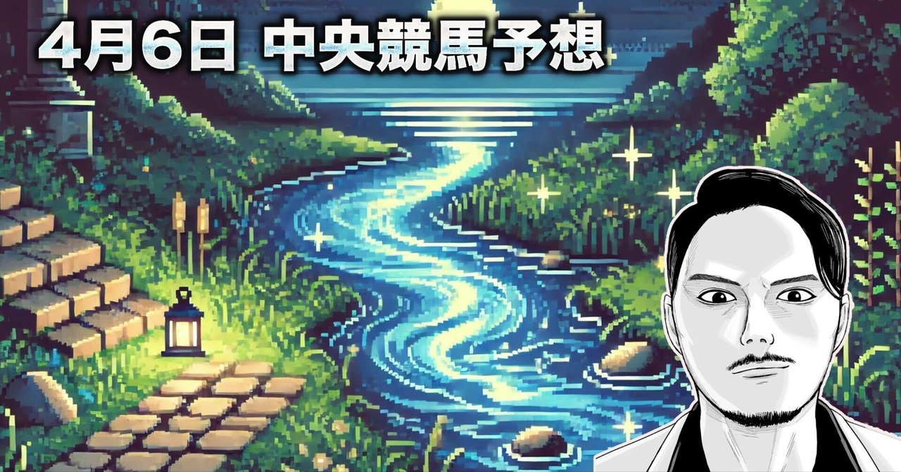 4月6日 中央競馬 中山6.7R 阪神9.11R 大阪杯｜嵯峨景透