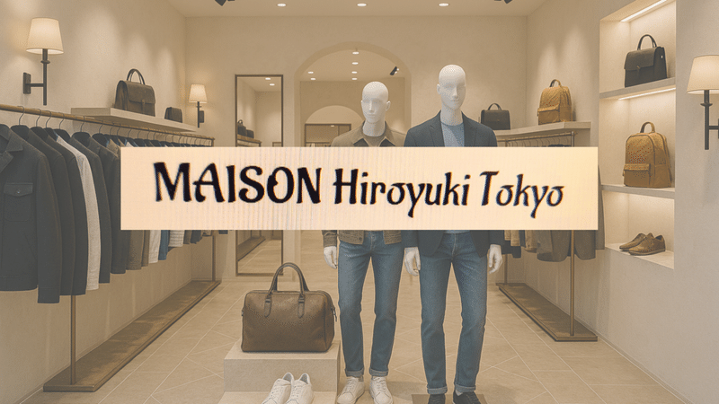 Maison Hiroyuki Tokyo【公式Note】｜note