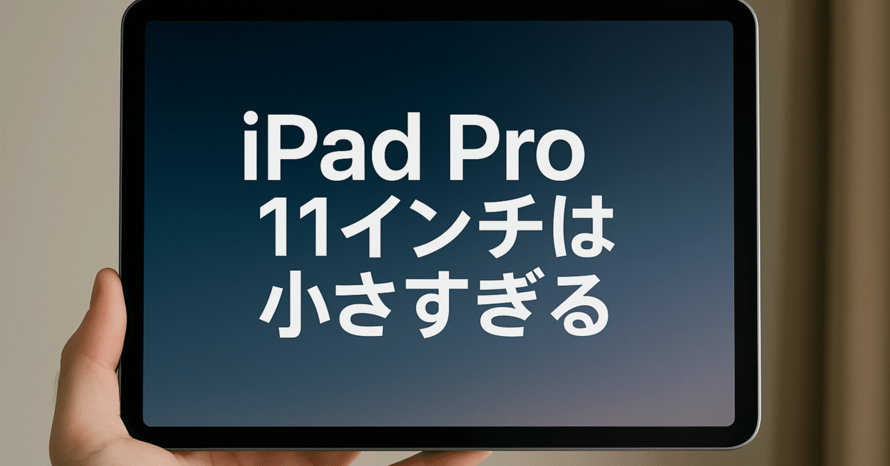 なんでiPad Pro には解像度という機能がないの？｜SENNEKO@マイクラウド