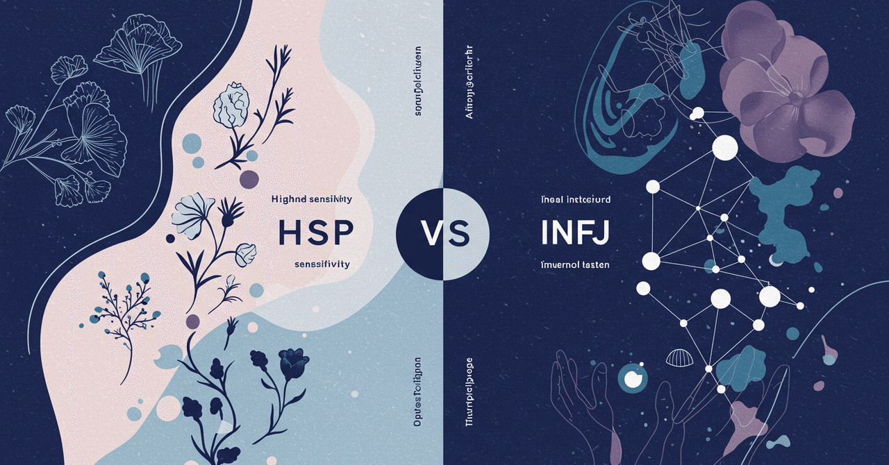 HSPとINFJの違いとは？5つの特徴で徹底比較│自己理解のための心理ガイド｜INFJの独り言