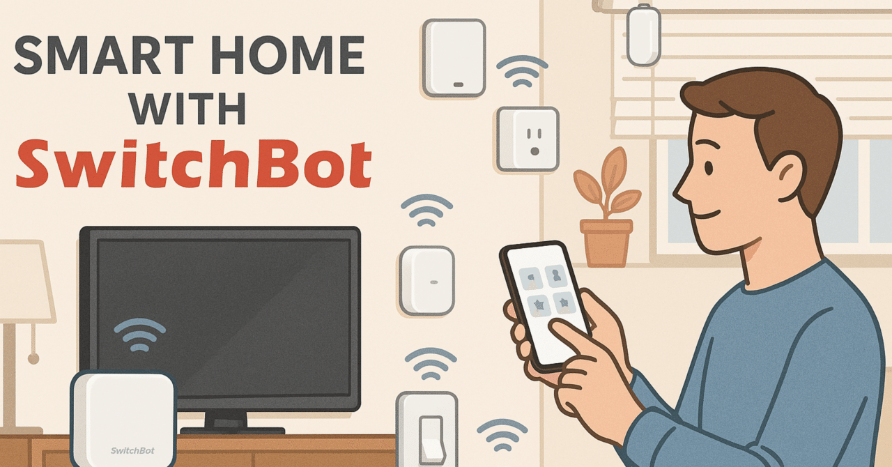 SwitchBot初心者🔰の僕が自動化していること｜tomotaro｜ガジェット好きのゆるITエンジニア